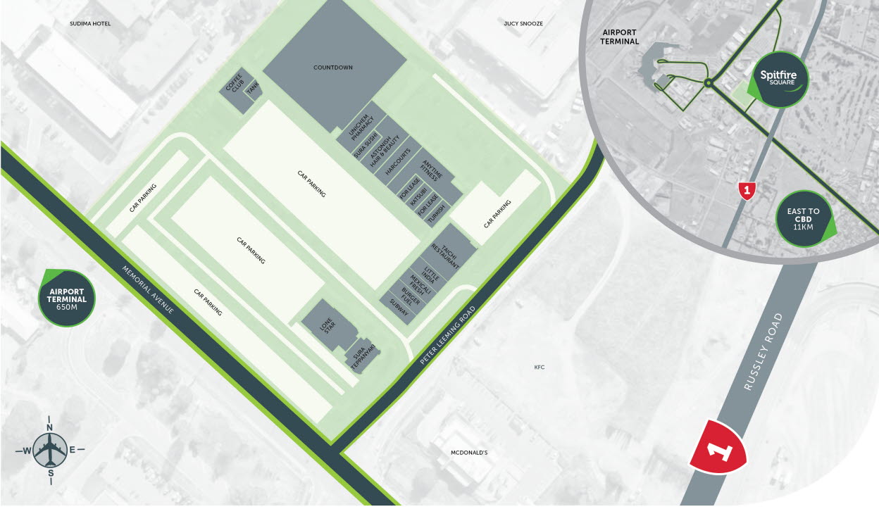 Spitfire Square - Retail & Hospitality Hub - Christchurch Airport